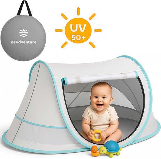 needventure® Baby Strandtent - Pop Up Tent - UV 50 Bescherming ...