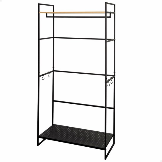 Kast Max Home Staal Melamine spaanderplaat 83 x 167 x 39 cm | bol
