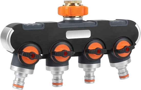 4-weg waterverdeler - voor tuinirrigatie en huisdieren - 1 stuk | bol