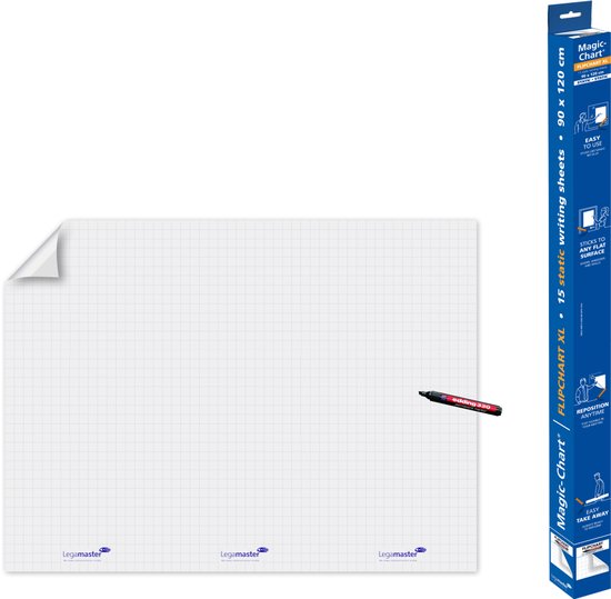 Legamaster Magic-Chart XL flipchart folie 90x120cm | bol