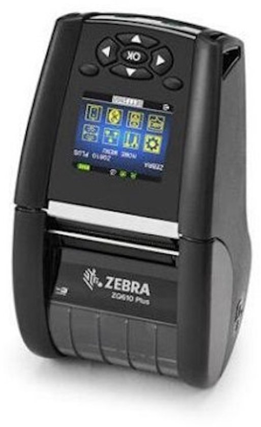ZEBRA DT Printer ZQ610 Plus 2inch/48mm, English/Latin fonts, Wi-Fi 6 ...