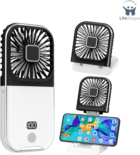 LifeStages - Portable Hand Fan - Handventilator - Miniventilator - 4 ...