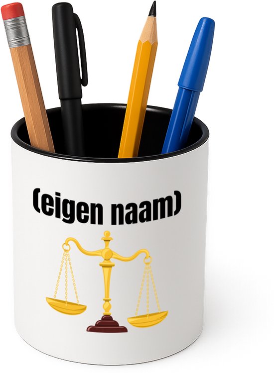 Hacebo® - rechter weegschaal Pennenbakje - Advocaat - advocaten ...