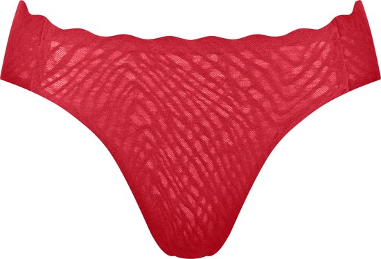 Sloggi ZERO Feel Bliss Festive High leg Dames Onderbroek - ROOD | bol
