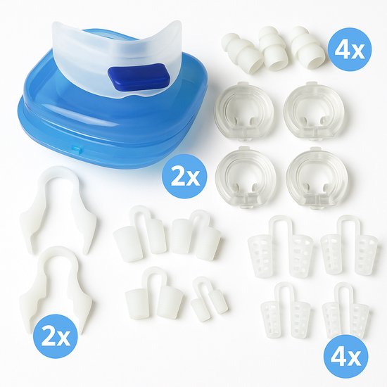 Dorby 24-Delige Anti Snurk Set - Snurkbeugel - Anti Snurk Beugel - Stop ...