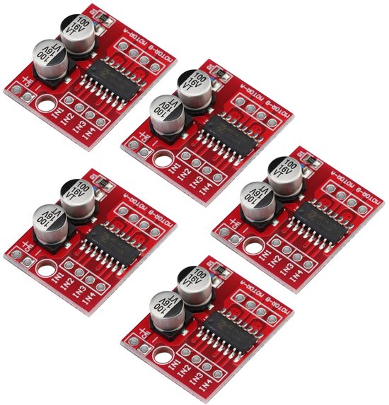 Mini DC Motor Driver Dual Channel 1.5A PWM Stappenmotor ...