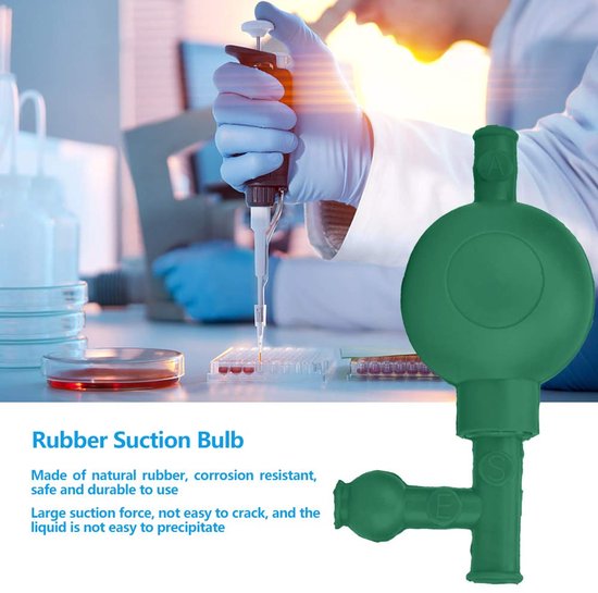 Pipet Vuller - Rubber Lab Zuiglamp - Veilige Druk Kwantitatieve ...