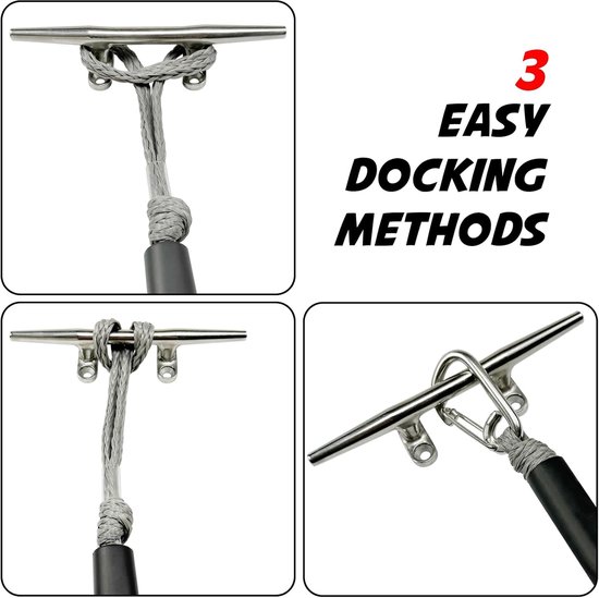 Touw - Boottouw - Landvast - Bungee Dock Lines - Bungee Docking Rope ...