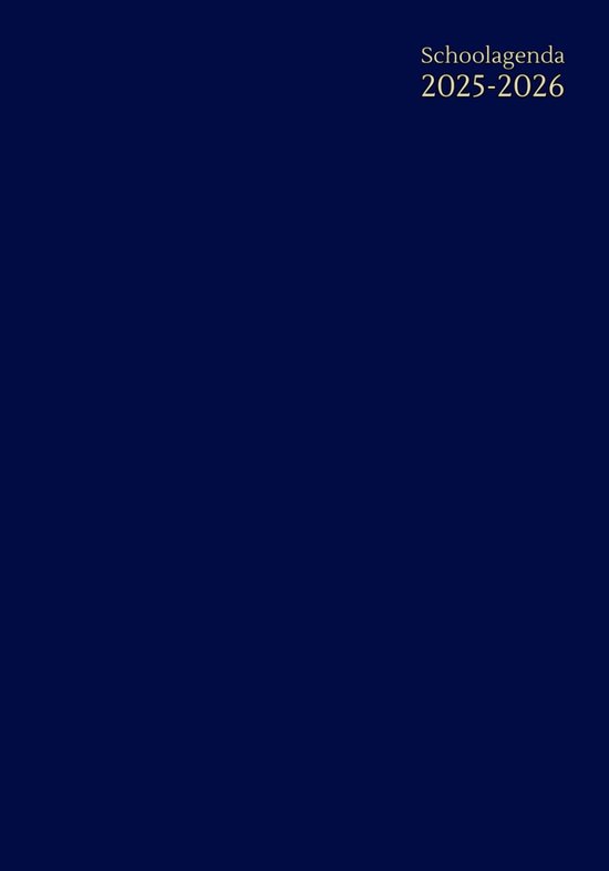 Schoolagenda 2025 2026 jongens - Schoolagenda 2025 2026 - School agenda ...