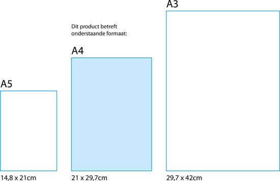 Autocollant A4 - 50 feuilles - force adhésive supplémentaire - plus ...
