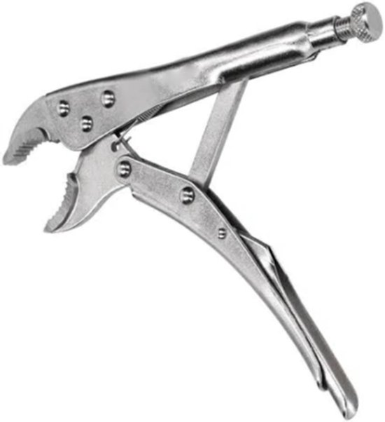 Griptang – Metaal – Zilver – Professioneel – Gebogen Bek | bol