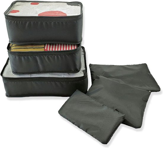 Koffer Organizer - Inpak Cubes - Compressie Inpak Cubes - Organizer ...