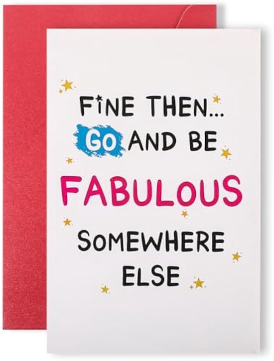 Leaving Card Voor Collega Leuke Afscheidskaart Geschenken Humor ...