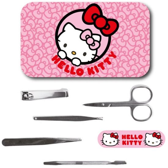 Manicureset Hello Kitty Roze Multi-compositie | bol