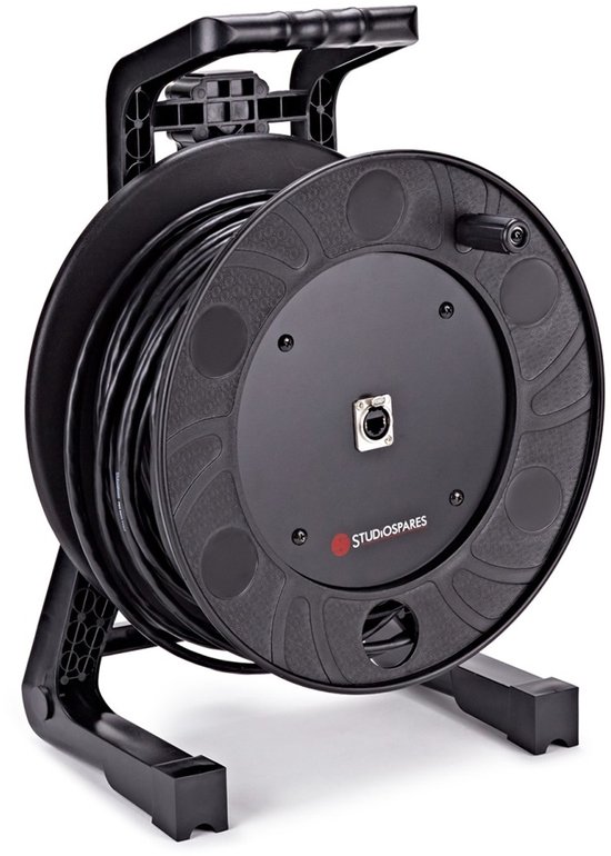 Studiospares CAT6 afgeschermde kabel drum, 50m | bol