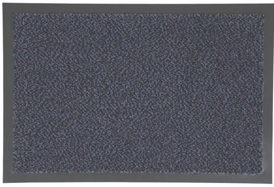 Ikado Droogloopmat blauw - 90 x 150 cm | bol