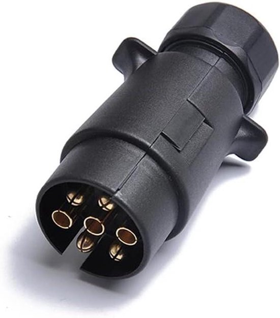 Allecto Plus - 12V Trailerstekker en stopcontactadapter 7 Pin ...