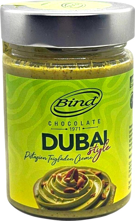 Bind Pistache creme Geschikt voor Dubai Chocolade en Kunefe – Dubai ...