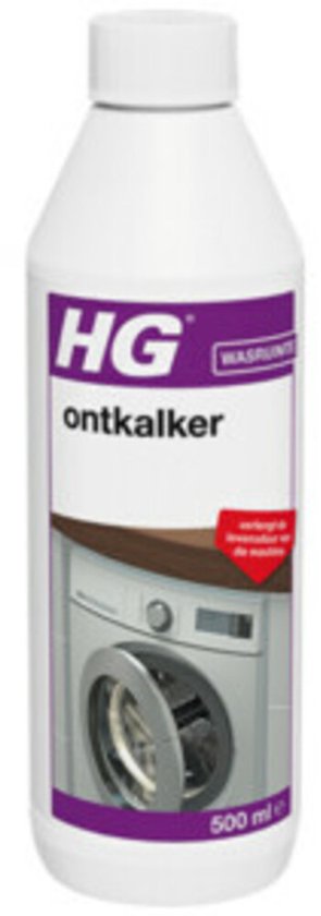 HG - Ontkalker - Verwijdert Kalk & Ketelsteen Effectief - 500 ml ...