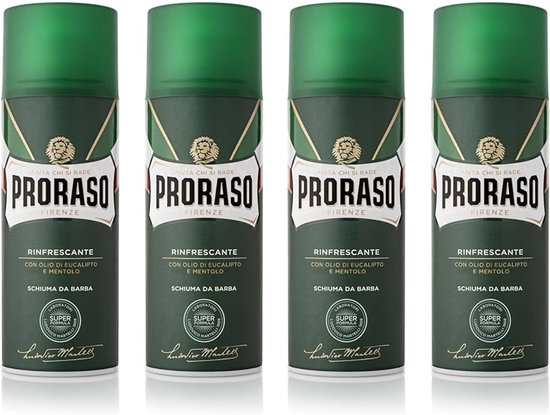 Proraso scheerschuim 400 ml 4-delige set | bol