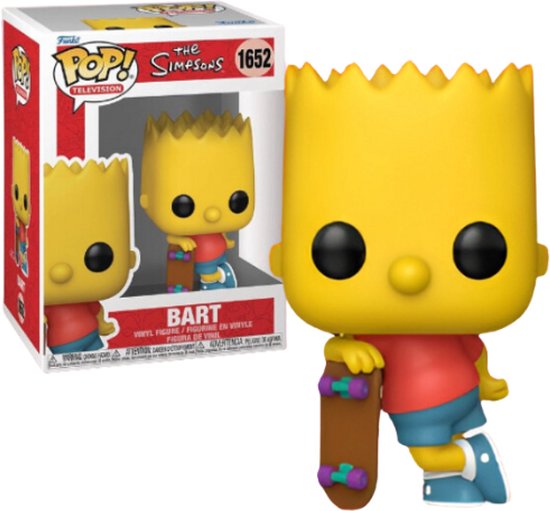 Funko Pop! - The Simpsons - Bart - #1652 | bol