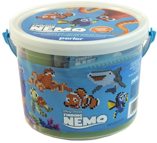 Perler - Strijkkralen Bucket Kit - Finding Nemo - 80-42983 | bol