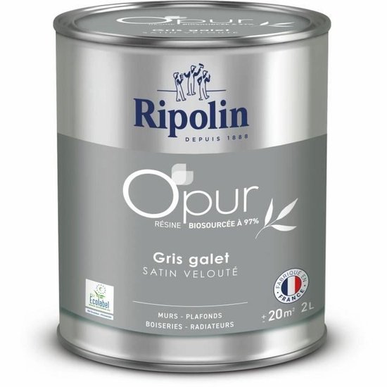 Grondverf Ripolin Grijs Gesatineerd 2 L | bol