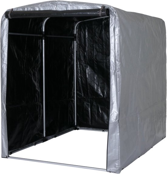Fietsgarage MCW-N61, folie garage opslag garage tent, aluminium UV ...