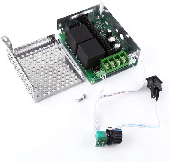 DC Motor Speed Controller 10V-50V 40A PWM with Reverse Switch | bol