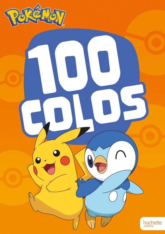 Pokémon Coloriages POKEMON - 100 COLOS, LIBEL PAS INST | 9782017901419 ...