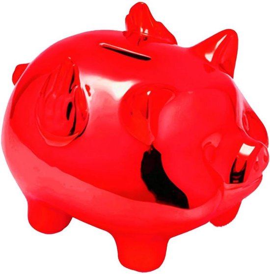 Munten Spaarpot Varken Geld Besparen Munten Tellen Vak Muntencassette ...