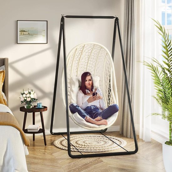 Hangmat Stoel Stand, A-vormige Sterke Dragende Hangmat Stoel Stand ...