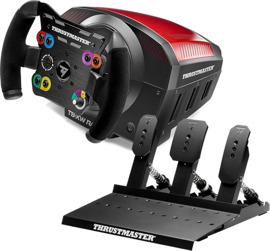 Thrustmaster XW Servo Base + Open Wheel Add-On + Raceline Pedals III ...