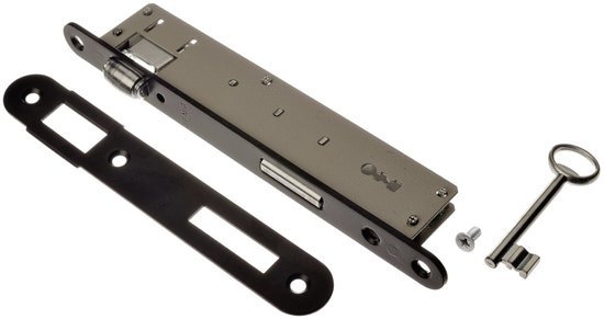 Rolslot smaldeurslot baardsleutel 90x22 - incl. 2 sleutels - BBS90 ...