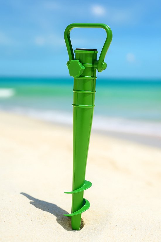 Parasolhouder met Grondboor – Parasolstandaard voor Strand & Tuin ...