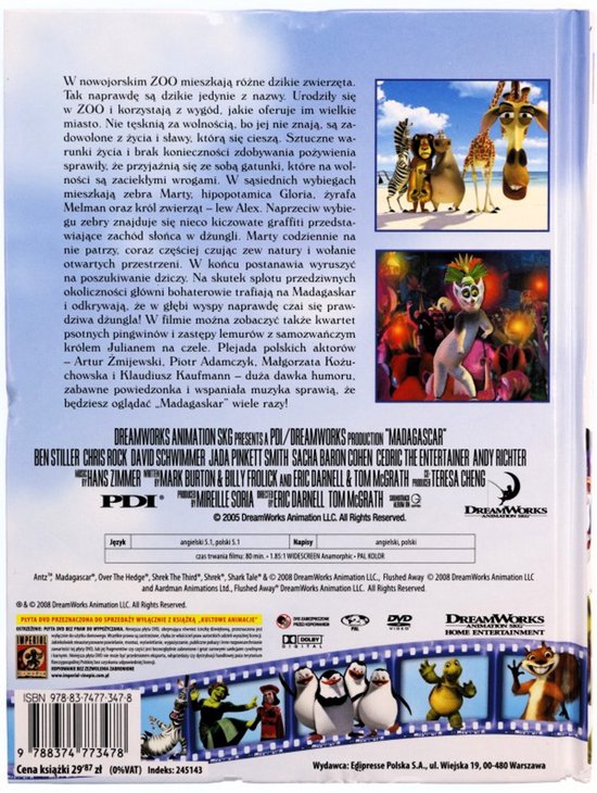 Madagascar [DVD] (Dvd), Cedric the Entertainer | Dvd's | bol