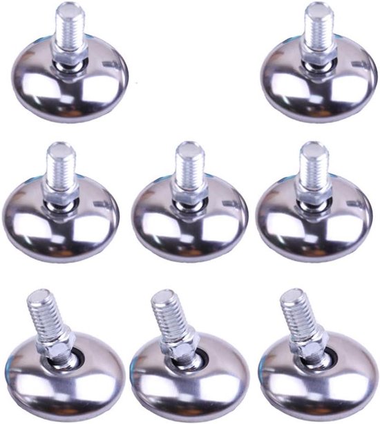 JGS Premium - Meubel Schroefvoeten Pads | Verstelbare Levelers voor Houten Vloer |... | bol