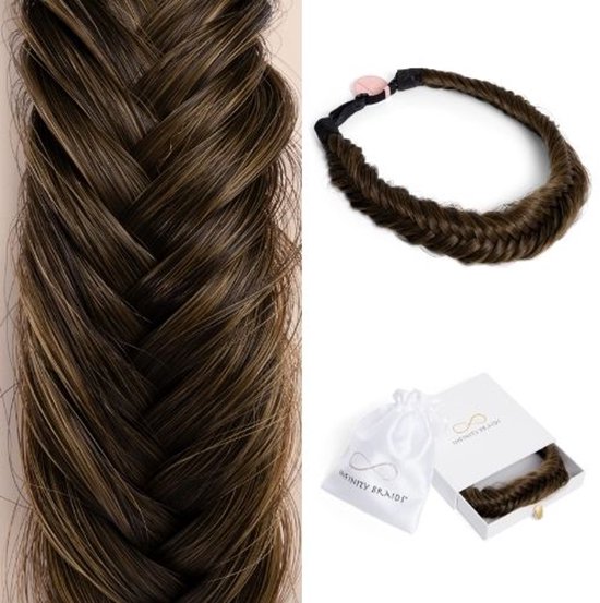 Infinity Braids - Jolie Fishtail Braid - Haarband - Haarband Dames ...