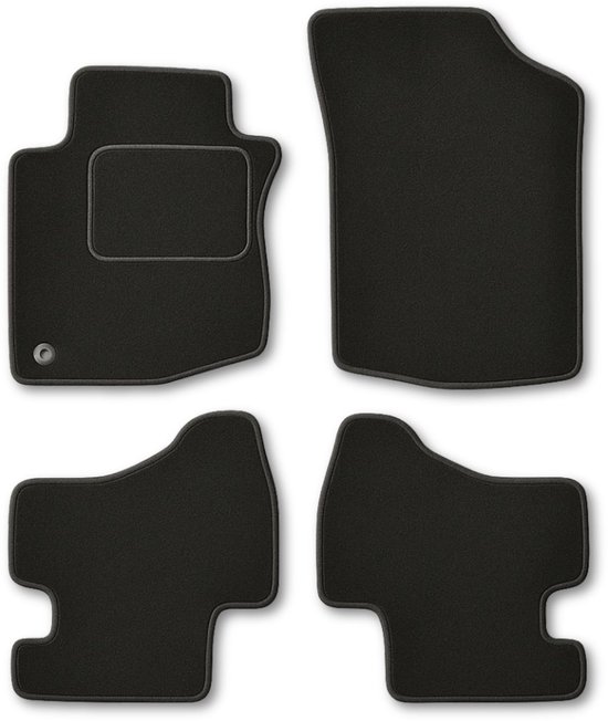 Mattastic® Automat - 4 Delig - Perfecte Pasvorm - Complete Set - Zwart - Geschikt voor... | bol