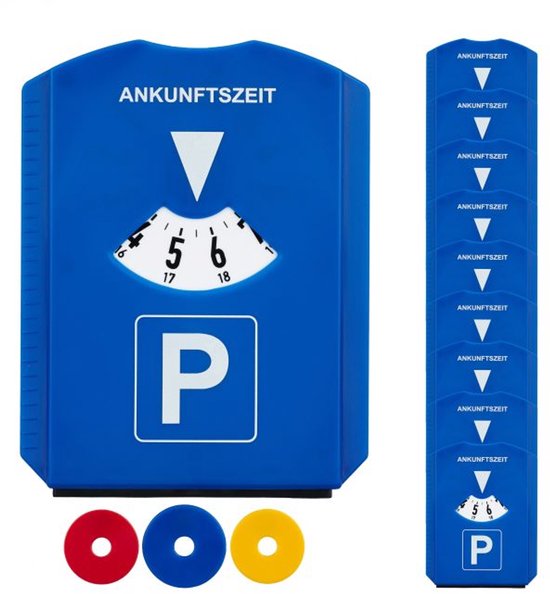 Ganeey 10-pack parkeerschijf met ijskrabber | bol