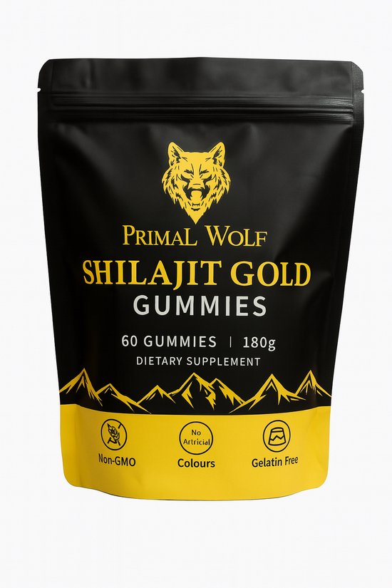 Primal Wolf Pure Himalayan Shilajit Gold Gummies – 3000 mg – Shilajit ...