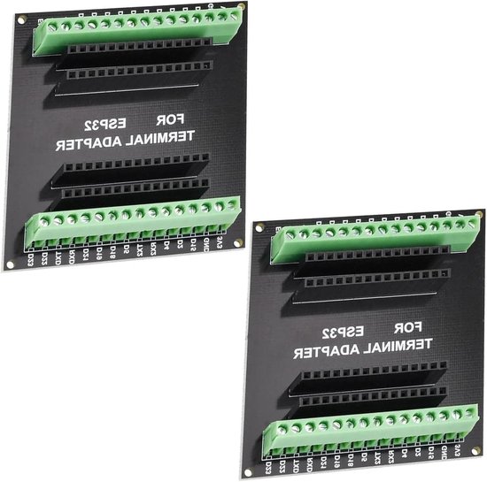 ESP32 Breakout Board 2 stuks voor Arduino - Dual Core WLAN WiFi ...