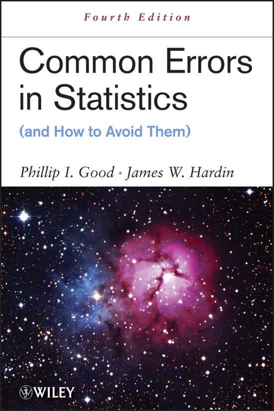 Common Errors In Statistics (And How To Avoid Them), James W. Hardin | 9781118294390 |... | bol