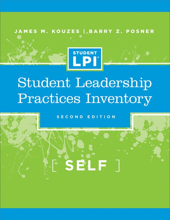 Student Leadership Practices Inventory (Lpi), Barry Z. Posner ...