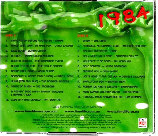 TIME / LIFE 80'S COLLECTION 1984, zie foto | Muziek | bol