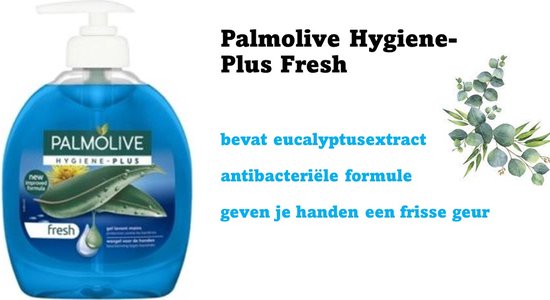 Palmolive Handzeep – Pompje Hygiene Plus Fresh Blauw ...