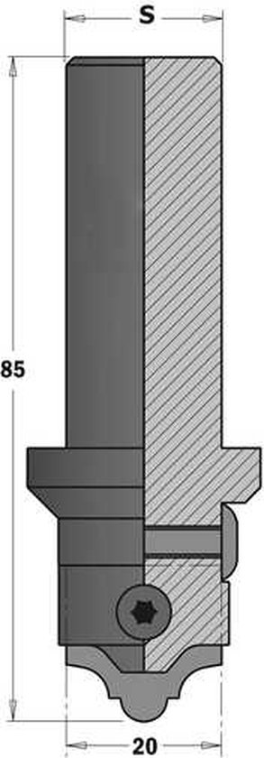 CMT - Profielfrees voor profielmessen | bol.com