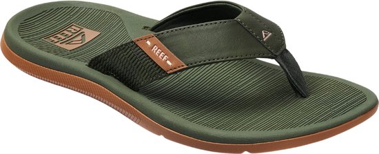 Reef Slippers Santa Ana Olive/Gum maat 44 | bol.com