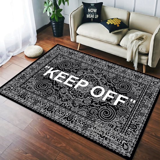 Keep Off Tabijt, Keep Off Rug, Keep Off Patterned Rug, Gift For Him ...