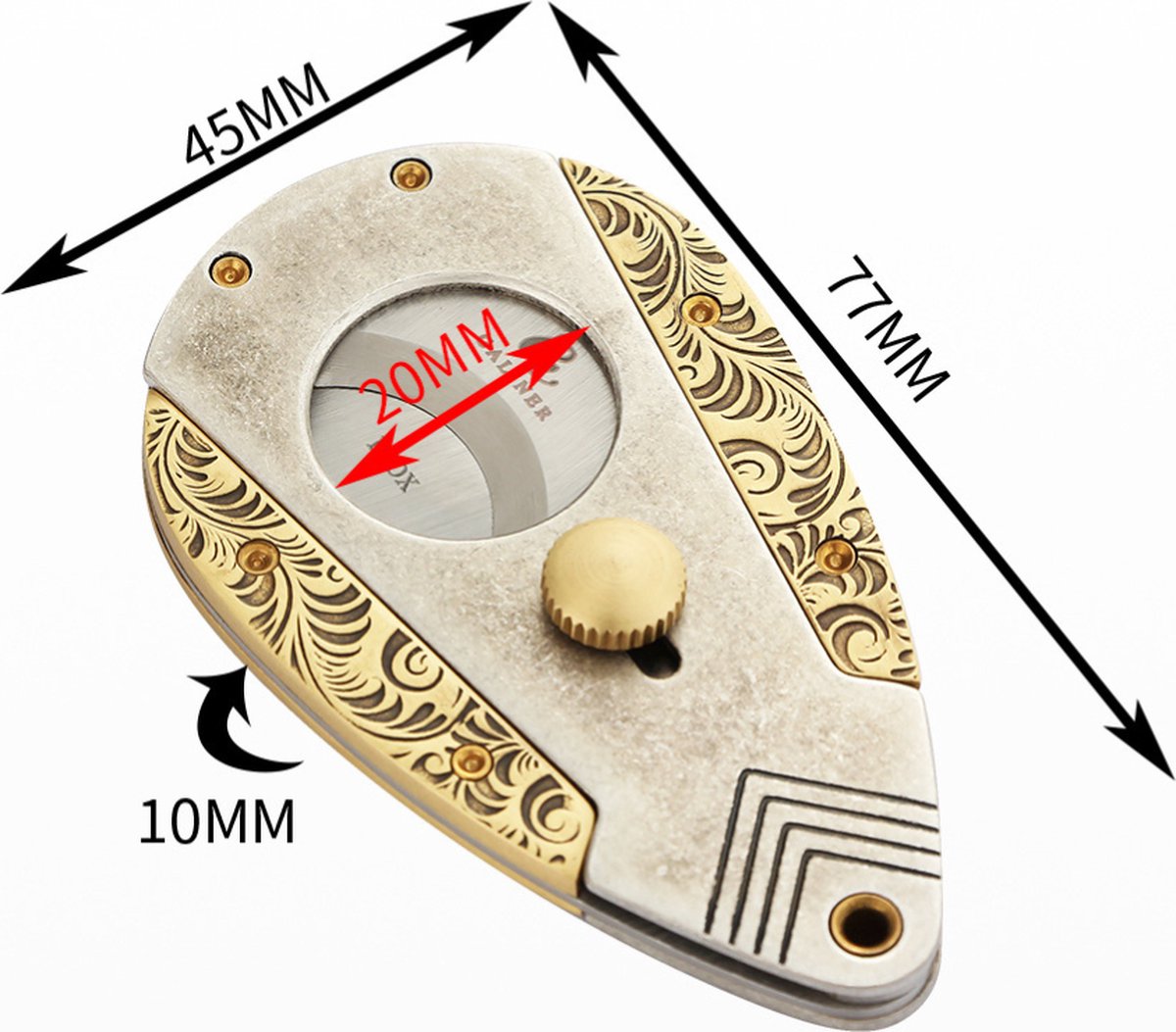 Galiner Luxe Sigaren Knipper / Clipper - Sigaren Gereedschap - Sigaren ...